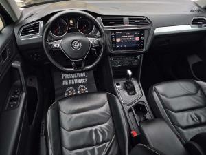 Melns Volkswagen Tiguan 2019 Kuršėnai, ar dzinēja tilpumu 1.97 L un nobraukumu 268 tūkst. km par 15900 €, foto 14 vietnē AUTOMOTO.COM.LV