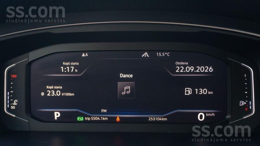 Black Volkswagen Tiguan 2019 in Riga, with an engine capacity of 2.00 L and mileage of 253 thousand km for 18490 €, photo 27 on AUTOMOTO.COM.LV