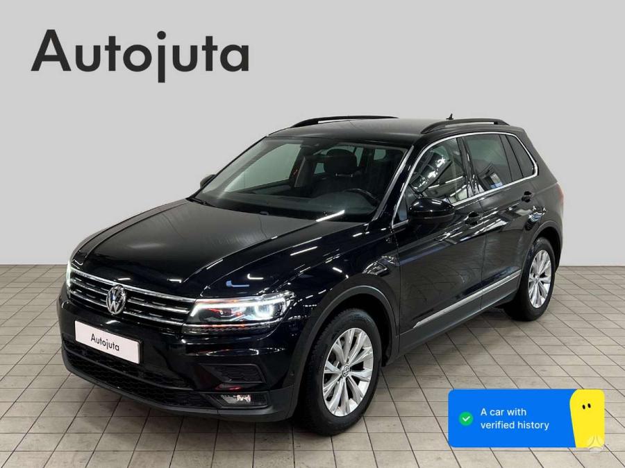 Melns Volkswagen Tiguan 2020 Kauņa, ar dzinēja tilpumu 1.50 L un nobraukumu 128 tūkst. km par 18500 €, foto 2 vietnē AUTOMOTO.COM.LV