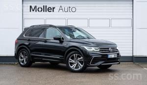 Black Volkswagen Tiguan 2020 in Riga, with an engine capacity of 1.50 L and mileage of 82 thousand km for 26600 €, photo 2 on AUTOMOTO.COM.LV