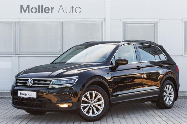 Black Volkswagen Tiguan 2020 in Ventspils, with an engine capacity of 2.00 L and mileage of 171 thousand km for 19000 €, photo 1 on AUTOMOTO.COM.LV