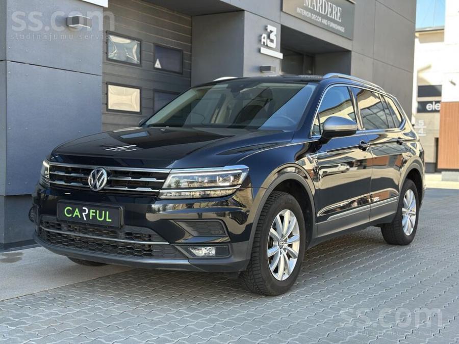 Black Volkswagen Tiguan 2020 in Riga, with an engine capacity of 2.00 L and mileage of 169 thousand km for 19500 €, photo 1 on AUTOMOTO.COM.LV