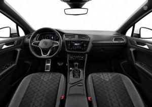 Black Volkswagen Tiguan 2020 in Kaunas, with an engine capacity of 1.50 L and mileage of 167 thousand km for 24700 €, photo 8 on AUTOMOTO.COM.LV