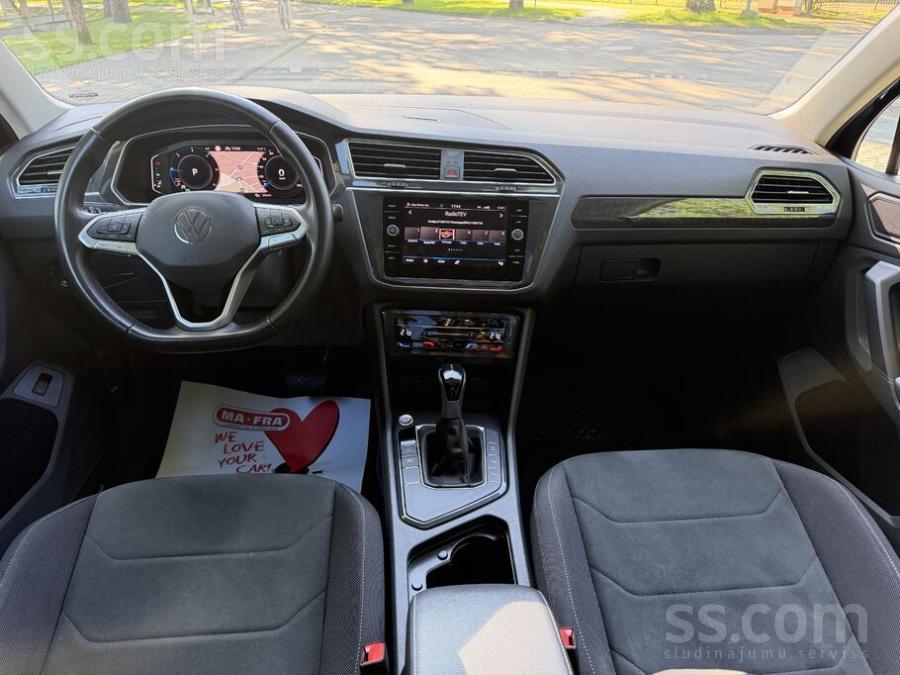 Melns Volkswagen Tiguan 2020 Valmiera, ar dzinēja tilpumu 2.00 L un nobraukumu 224 tūkst. km par 19990 €, foto 14 vietnē AUTOMOTO.COM.LV