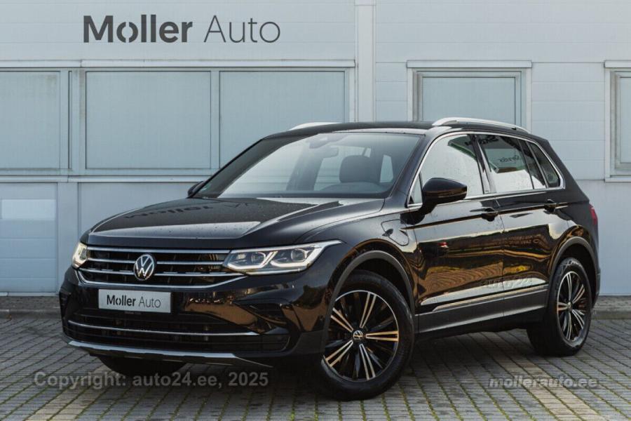 Black Volkswagen Tiguan 2021 in Ventspils, with an engine capacity of 0.00 L and mileage of 107 thousand km for 25876 €, photo 1 on AUTOMOTO.COM.LV