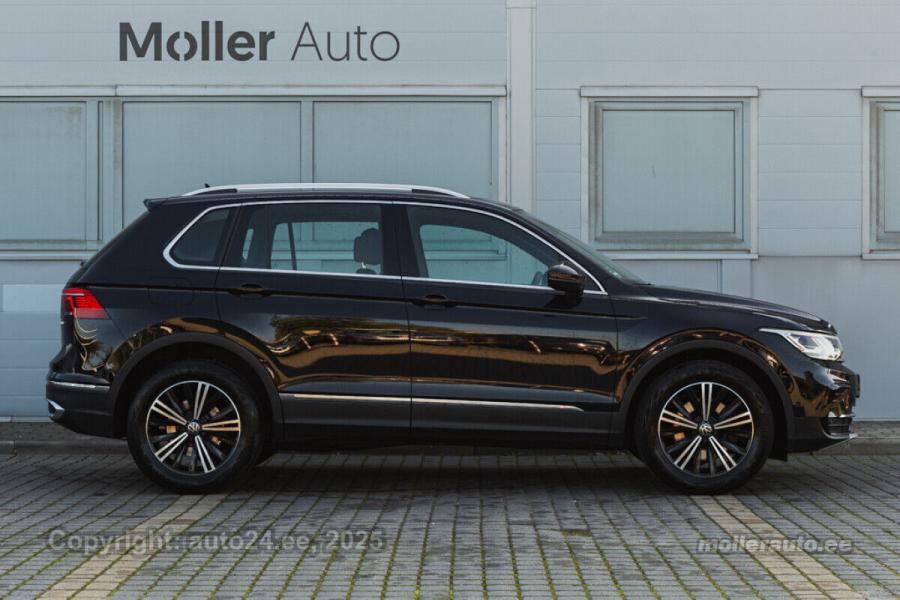 Black Volkswagen Tiguan 2021 in Ventspils, with an engine capacity of 0.00 L and mileage of 107 thousand km for 25876 €, photo 6 on AUTOMOTO.COM.LV