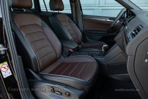 Black Volkswagen Tiguan 2021 in Ventspils, with an engine capacity of 0.00 L and mileage of 107 thousand km for 25876 €, photo 19 on AUTOMOTO.COM.LV