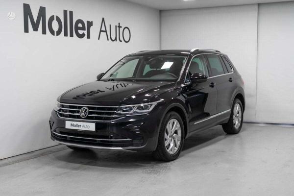 Black Volkswagen Tiguan 2021 in Vilnius, with an engine capacity of 1.40 L and mileage of 139 thousand km for 25800 €, photo 1 on AUTOMOTO.COM.LV