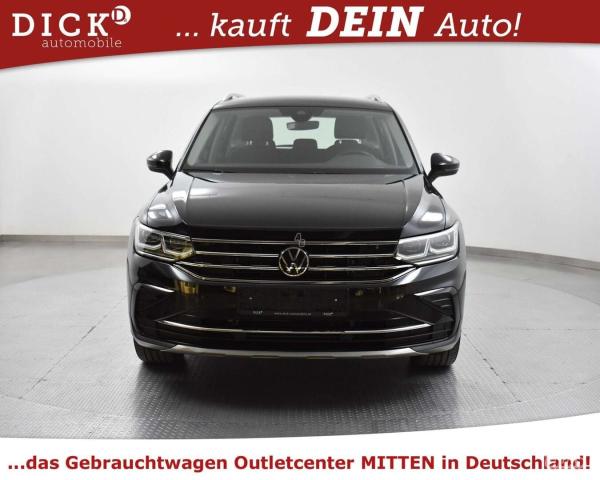 Black Volkswagen Tiguan 2021 in Kaunas, with an engine capacity of 2.00 L and mileage of 100 thousand km for 26883 €, photo 3 on AUTOMOTO.COM.LV