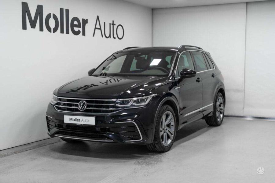 Melns Volkswagen Tiguan 2021 Viļņa, ar dzinēja tilpumu 1.50 L un nobraukumu 65 tūkst. km par 26550 €, foto 1 vietnē AUTOMOTO.COM.LV