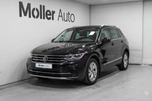 Black Volkswagen Tiguan 2021 in Vilnius, with an engine capacity of 1.40 L and mileage of 103 thousand km for 25350 €, photo  on AUTOMOTO.COM.LV