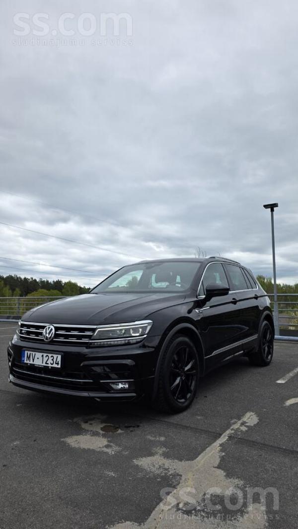 Melns Volkswagen Tiguan 2021 Rīga, ar dzinēja tilpumu 2.00 L un nobraukumu 76 tūkst. km par 27500 €, foto 3 vietnē AUTOMOTO.COM.LV