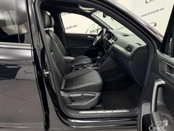 Black Volkswagen Tiguan 2021 in Vilnius, with an engine capacity of 1.98 L and mileage of 170 thousand km for 17900 €, photo 5 on AUTOMOTO.COM.LV