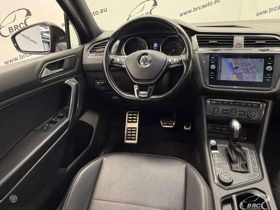 Black Volkswagen Tiguan 2021 in Vilnius, with an engine capacity of 1.98 L and mileage of 170 thousand km for 17900 €, photo 15 on AUTOMOTO.COM.LV