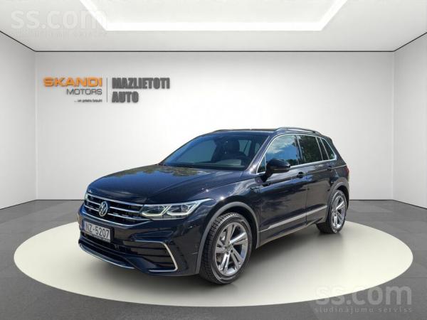 Melns Volkswagen Tiguan 2021 Rīga, ar dzinēja tilpumu 1.50 L un nobraukumu 124 tūkst. km par 23490 €, foto 1 vietnē AUTOMOTO.COM.LV