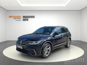 Melns Volkswagen Tiguan 2021 Rīga, ar dzinēja tilpumu 1.50 L un nobraukumu 124 tūkst. km par 23490 €, foto  vietnē AUTOMOTO.COM.LV