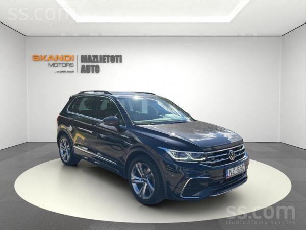 Черный Фольксваген Тигуан 2021 в Рига, объемом двигателя 1.50 л и пробегом 124 тыс. км за 23490 €, фото 7 на AUTOMOTO.COM.LV