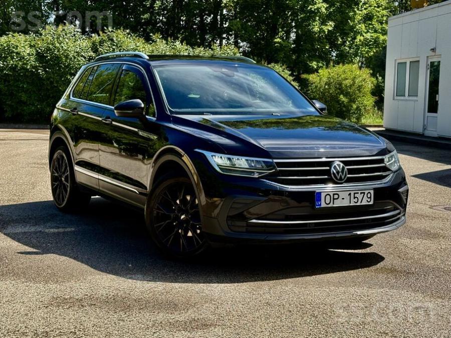 Melns Volkswagen Tiguan 2021 Rīga, ar dzinēja tilpumu 1.50 L un nobraukumu 170 tūkst. km par 17970 €, foto 3 vietnē AUTOMOTO.COM.LV