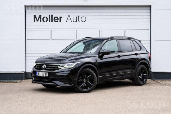 Melns Volkswagen Tiguan 2021 Rīga, ar dzinēja tilpumu 2.00 L un nobraukumu 118 tūkst. km par 27950 €, foto 1 vietnē AUTOMOTO.COM.LV