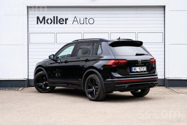 Melns Volkswagen Tiguan 2021 Rīga, ar dzinēja tilpumu 2.00 L un nobraukumu 118 tūkst. km par 27950 €, foto 4 vietnē AUTOMOTO.COM.LV