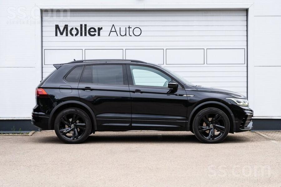 Melns Volkswagen Tiguan 2021 Rīga, ar dzinēja tilpumu 2.00 L un nobraukumu 118 tūkst. km par 27950 €, foto 6 vietnē AUTOMOTO.COM.LV