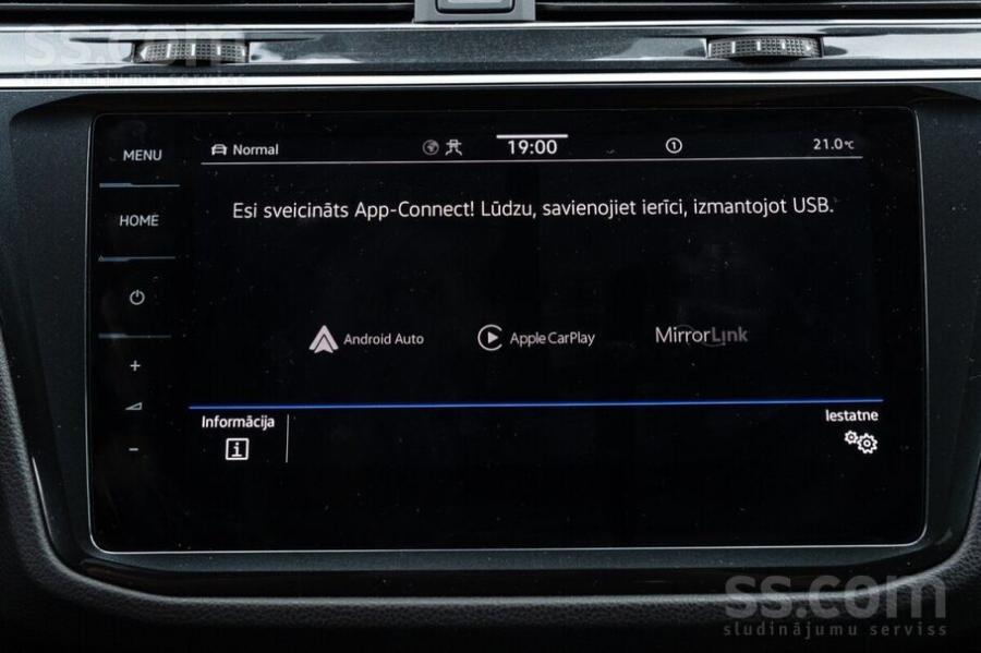 Melns Volkswagen Tiguan 2021 Rīga, ar dzinēja tilpumu 2.00 L un nobraukumu 118 tūkst. km par 27950 €, foto 14 vietnē AUTOMOTO.COM.LV