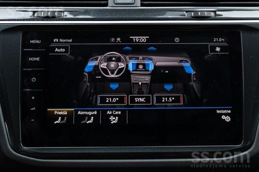 Melns Volkswagen Tiguan 2021 Rīga, ar dzinēja tilpumu 2.00 L un nobraukumu 118 tūkst. km par 27950 €, foto 15 vietnē AUTOMOTO.COM.LV