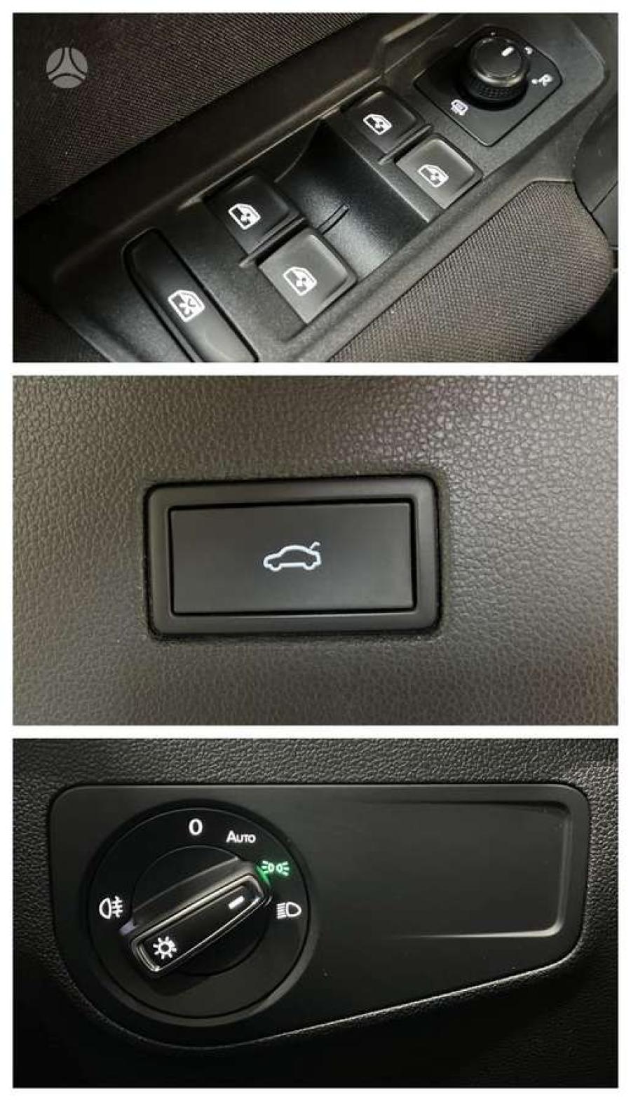Black Volkswagen Tiguan 2021 in Kaunas, with an engine capacity of 1.50 L and mileage of 131 thousand km for 19900 €, photo 13 on AUTOMOTO.COM.LV