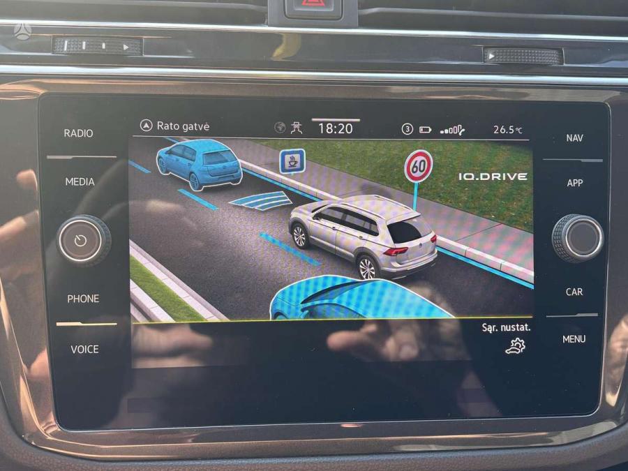 Melns Volkswagen Tiguan 2021 Kauņa, ar dzinēja tilpumu 1.50 L un nobraukumu 124 tūkst. km par 23500 €, foto 15 vietnē AUTOMOTO.COM.LV