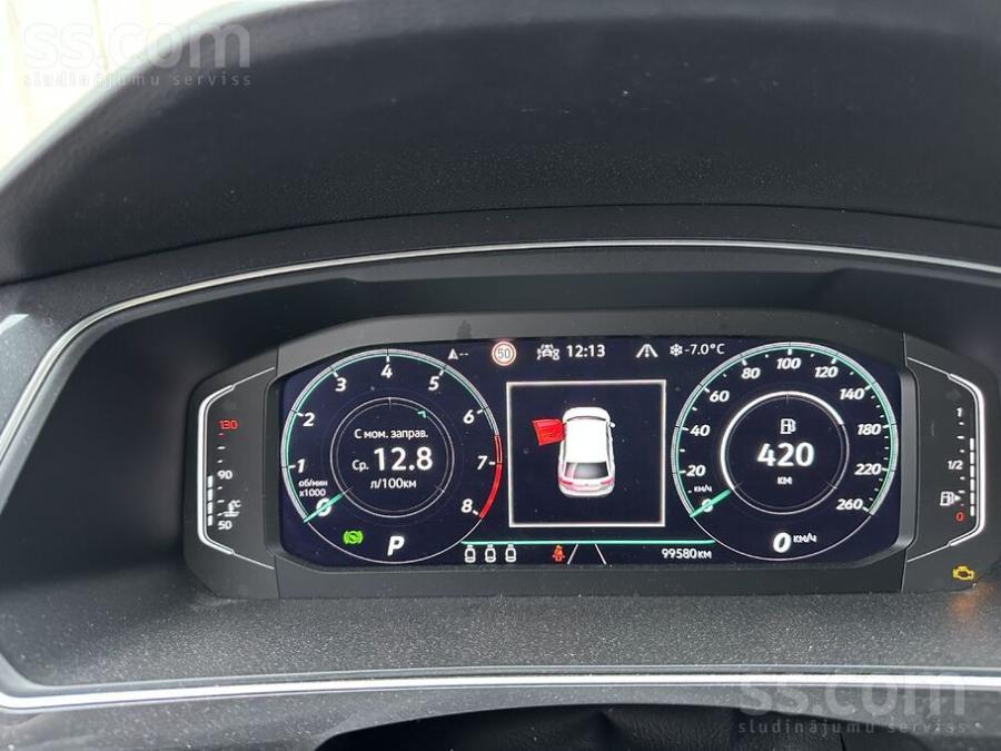 Melns Volkswagen Tiguan 2021 Rīga, ar dzinēja tilpumu 2.00 L un nobraukumu 100 tūkst. km par 32300 €, foto 10 vietnē AUTOMOTO.COM.LV