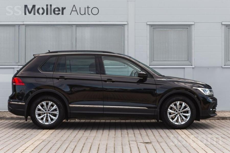 Melns Volkswagen Tiguan 2021 Ventspils, ar dzinēja tilpumu 1.50 L un nobraukumu 69 tūkst. km par 23900 €, foto 6 vietnē AUTOMOTO.COM.LV
