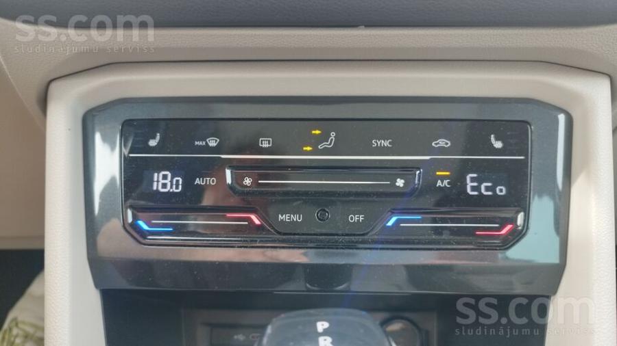 Black Volkswagen Tiguan 2021 in Cesis, with an engine capacity of 1.40 L and mileage of 163 thousand km for 21500 €, photo 16 on AUTOMOTO.COM.LV