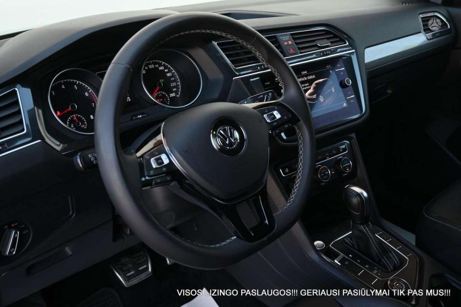 Black Volkswagen Tiguan 2021 in Kretinga, with an engine capacity of 1.98 L and mileage of 212 thousand km for 17499 €, photo 22 on AUTOMOTO.COM.LV