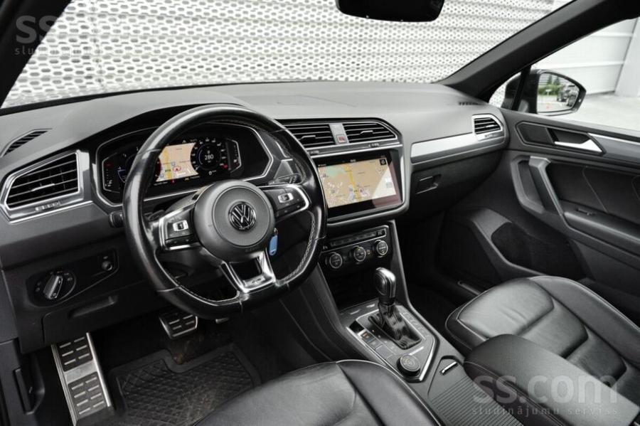 Melns Volkswagen Tiguan 2021 Rīga, ar dzinēja tilpumu 2.00 L un nobraukumu 176 tūkst. km par 22250 €, foto 13 vietnē AUTOMOTO.COM.LV
