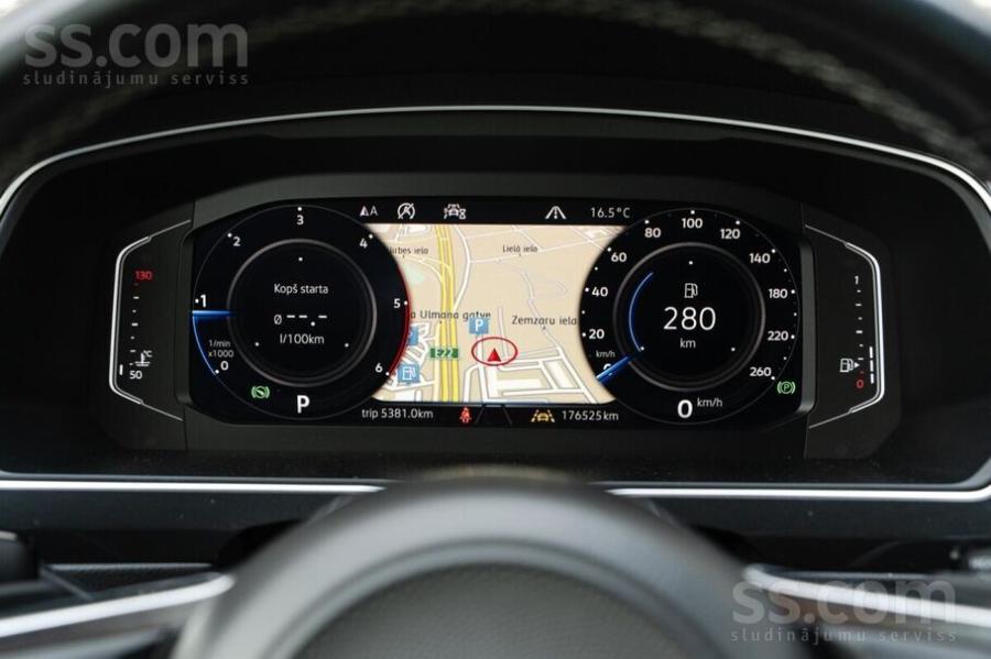 Melns Volkswagen Tiguan 2021 Rīga, ar dzinēja tilpumu 2.00 L un nobraukumu 176 tūkst. km par 22250 €, foto 15 vietnē AUTOMOTO.COM.LV
