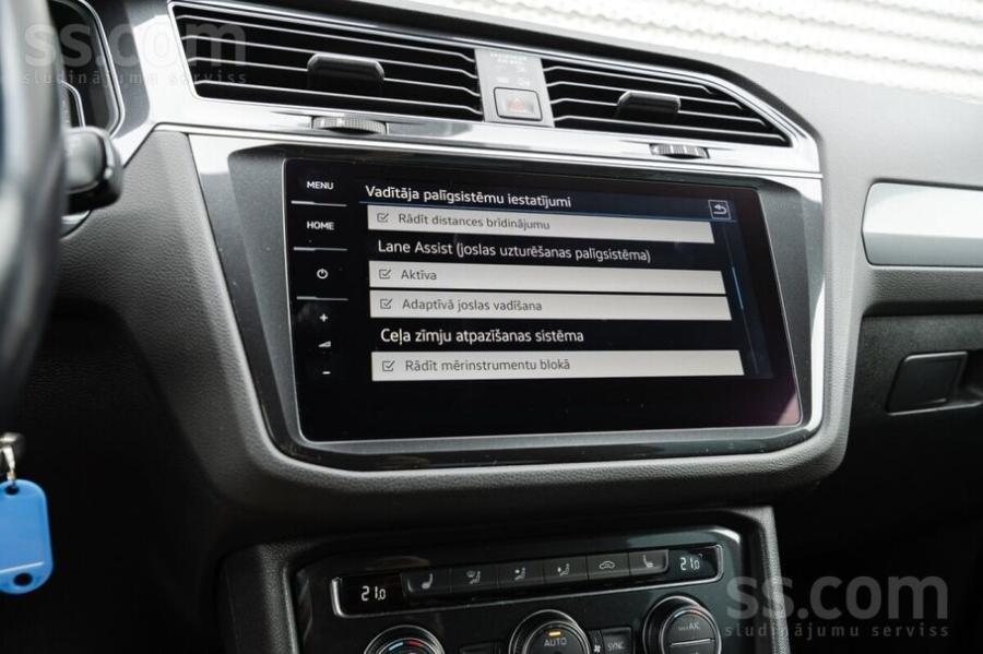Melns Volkswagen Tiguan 2021 Rīga, ar dzinēja tilpumu 2.00 L un nobraukumu 176 tūkst. km par 22250 €, foto 21 vietnē AUTOMOTO.COM.LV