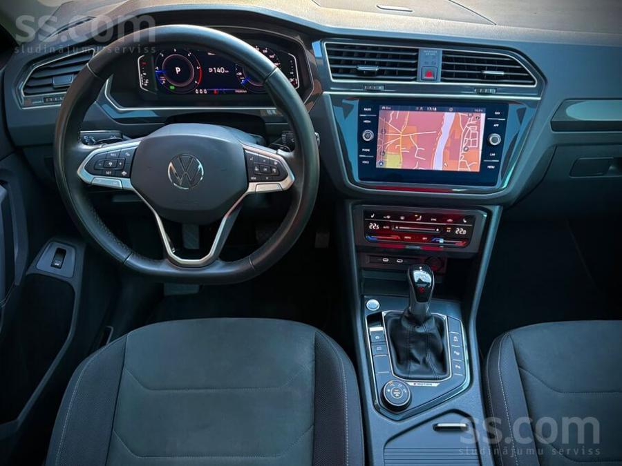 Melns Volkswagen Tiguan 2021 Rīga, ar dzinēja tilpumu 2.00 L un nobraukumu 198 tūkst. km par 21500 €, foto 14 vietnē AUTOMOTO.COM.LV