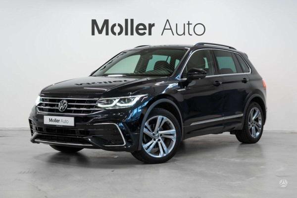 Melns Volkswagen Tiguan 2022 Viļņa, ar dzinēja tilpumu 1.50 L un nobraukumu 81 tūkst. km par 27350 €, foto 1 vietnē AUTOMOTO.COM.LV