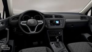 Black Volkswagen Tiguan 2022 in Vilnius, with an engine capacity of 1.50 L and mileage of 116 thousand km for 20650 €, photo 2 on AUTOMOTO.COM.LV