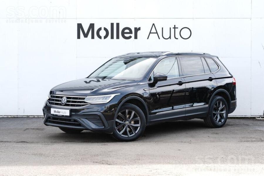 Melns Volkswagen Tiguan 2022 Rīga, ar dzinēja tilpumu 2.00 L un nobraukumu 80 tūkst. km par 29500 €, foto 1 vietnē AUTOMOTO.COM.LV