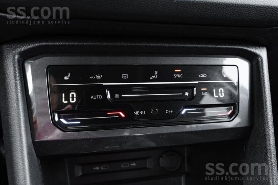 Melns Volkswagen Tiguan 2022 Rīga, ar dzinēja tilpumu 2.00 L un nobraukumu 80 tūkst. km par 29500 €, foto 14 vietnē AUTOMOTO.COM.LV