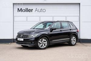 Melns Volkswagen Tiguan 2022 Rīga, ar dzinēja tilpumu 2.00 L un nobraukumu 129 tūkst. km par 24950 €, foto  vietnē AUTOMOTO.COM.LV