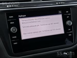 Black Volkswagen Tiguan 2022 in Riga, with an engine capacity of 1.40 L and mileage of 77 thousand km for 27950 €, photo 24 on AUTOMOTO.COM.LV