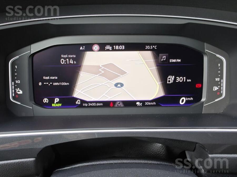 Black Volkswagen Tiguan 2022 in Riga, with an engine capacity of 1.40 L and mileage of 77 thousand km for 27950 €, photo 34 on AUTOMOTO.COM.LV