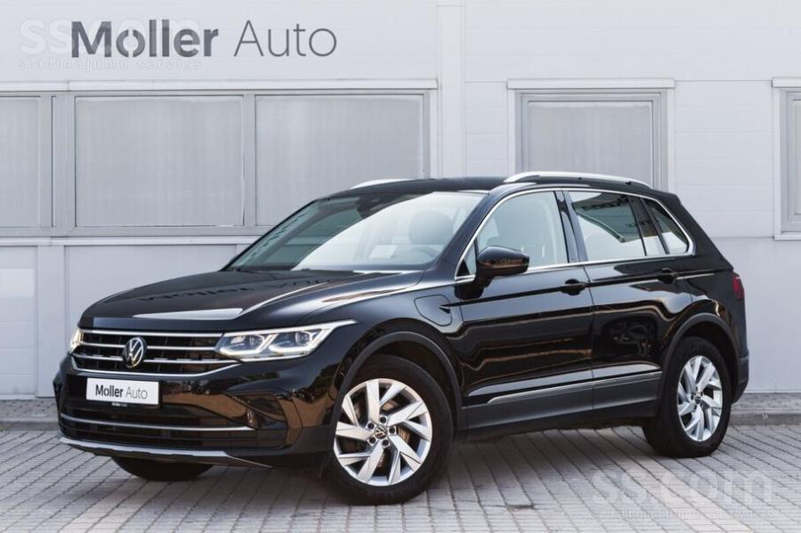 Melns Volkswagen Tiguan 2022 Ventspils, ar dzinēja tilpumu 1.40 L un nobraukumu 112 tūkst. km par 26450 €, foto 1 vietnē AUTOMOTO.COM.LV