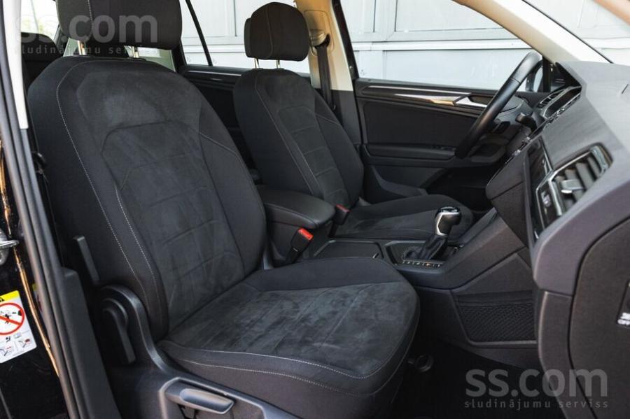 Melns Volkswagen Tiguan 2022 Ventspils, ar dzinēja tilpumu 1.40 L un nobraukumu 112 tūkst. km par 26450 €, foto 16 vietnē AUTOMOTO.COM.LV