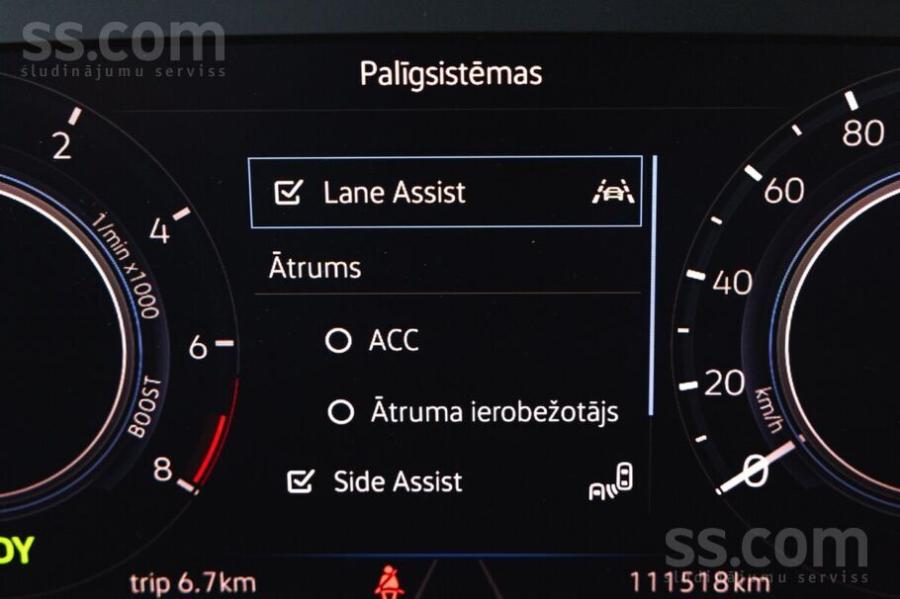 Melns Volkswagen Tiguan 2022 Ventspils, ar dzinēja tilpumu 1.40 L un nobraukumu 112 tūkst. km par 26450 €, foto 22 vietnē AUTOMOTO.COM.LV