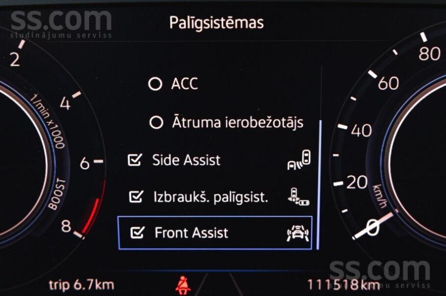 Melns Volkswagen Tiguan 2022 Ventspils, ar dzinēja tilpumu 1.40 L un nobraukumu 112 tūkst. km par 26450 €, foto 23 vietnē AUTOMOTO.COM.LV