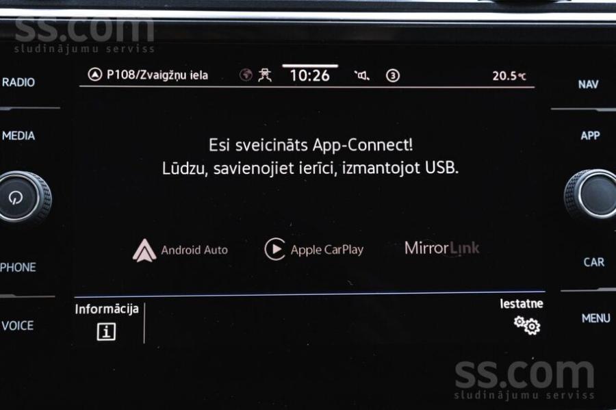 Melns Volkswagen Tiguan 2022 Ventspils, ar dzinēja tilpumu 1.40 L un nobraukumu 112 tūkst. km par 26450 €, foto 26 vietnē AUTOMOTO.COM.LV