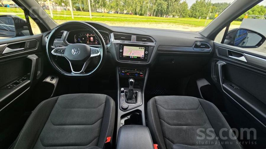 Melns Volkswagen Tiguan 2022 Rīga, ar dzinēja tilpumu 2.00 L un nobraukumu 100 tūkst. km par 27000 €, foto 11 vietnē AUTOMOTO.COM.LV